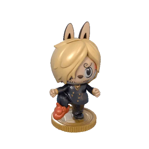 Labubu x One Piece Sanji: Modelo 3D - Modelo de impresión 3D gratuito ...