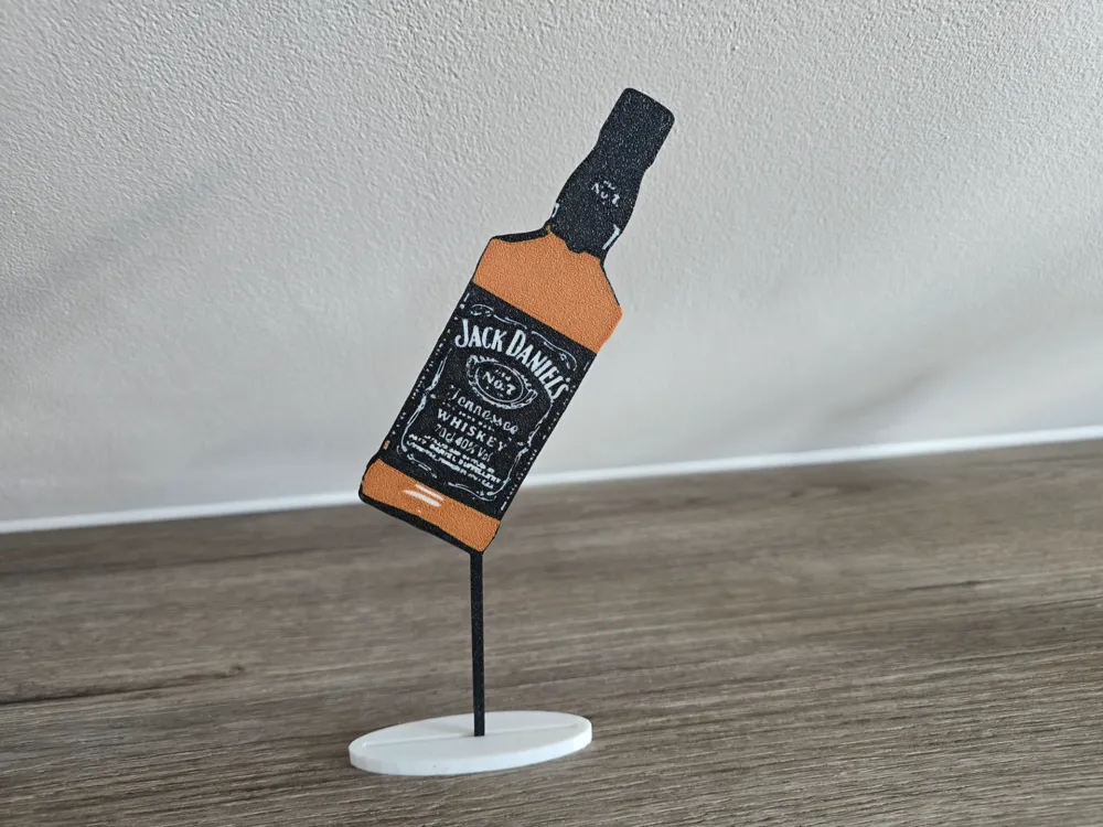 Jack Daniels Cake topper by 3Devil - MakerWorld