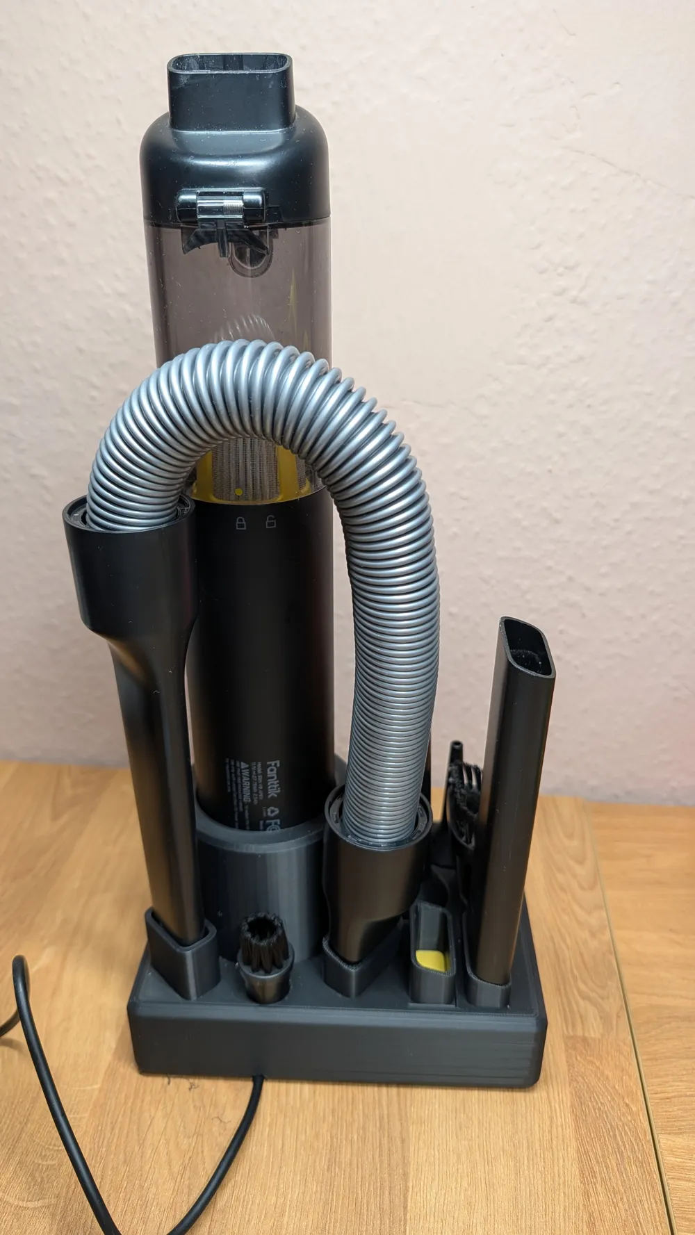 Fanttik Slim V8 Vacuum Base - Free 3D Print Model - MakerWorld