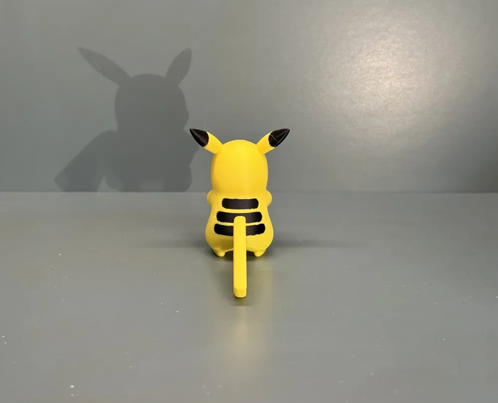 Pikachu with Valentine’s Day Pokéball - Free 3D Print Model - MakerWorld