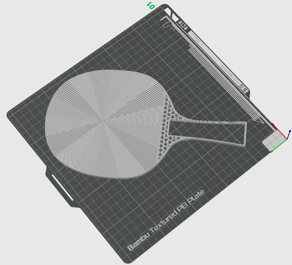 Air Suspension Ping Pong Paddle (Shakehand) by 独行者 MakerWorld: Download Free 3D Models