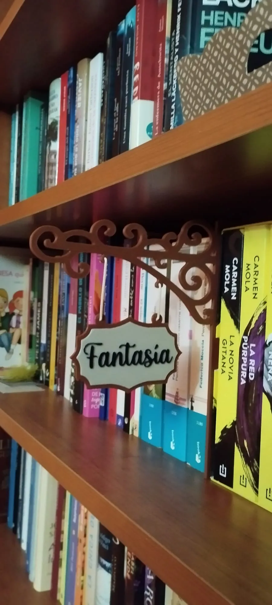 BOOK DIVIDER BY CATEGORIES - Free 3D Print Model - MakerWorld