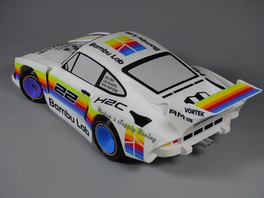 RC 1/12 Bambu Lab Racer Porsche 935 (GT-RC) by Mr.Rod MakerWorld ...