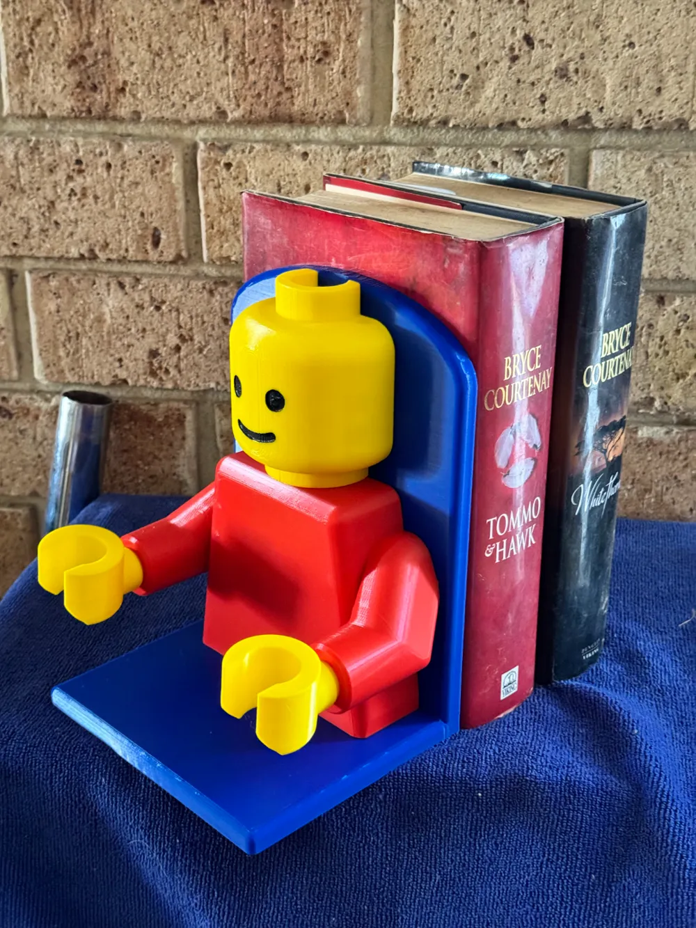 Brick Man Book Ends. by primewelderMakerWorld: Download Free 3D Models