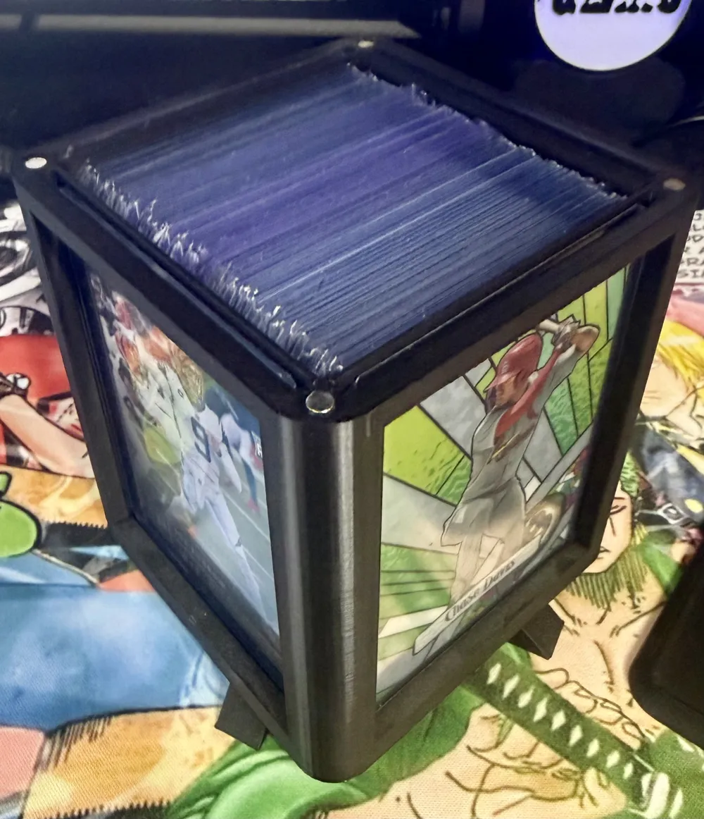 Rotating Toploader Display/Storage Box - Free 3D Print Model - MakerWorld