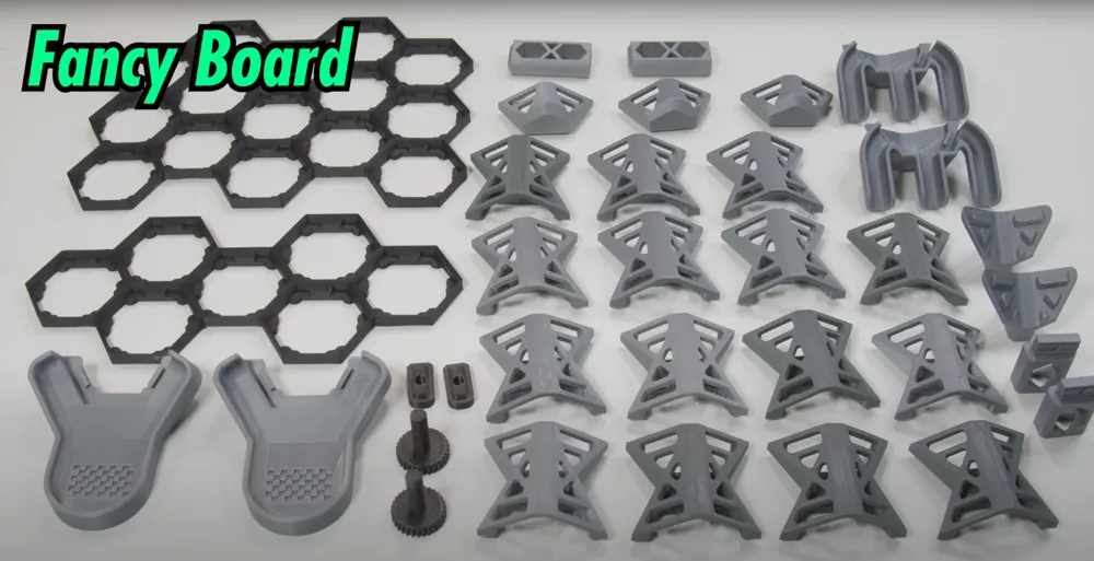 Hextraction Fancy Game Board (fits on A1 mini) Remixed by FinalFrag ...