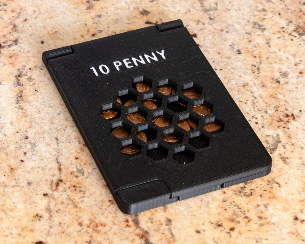 10 Penny Puzzle by Robert ONeill MakerWorld: Download Free 3D Models