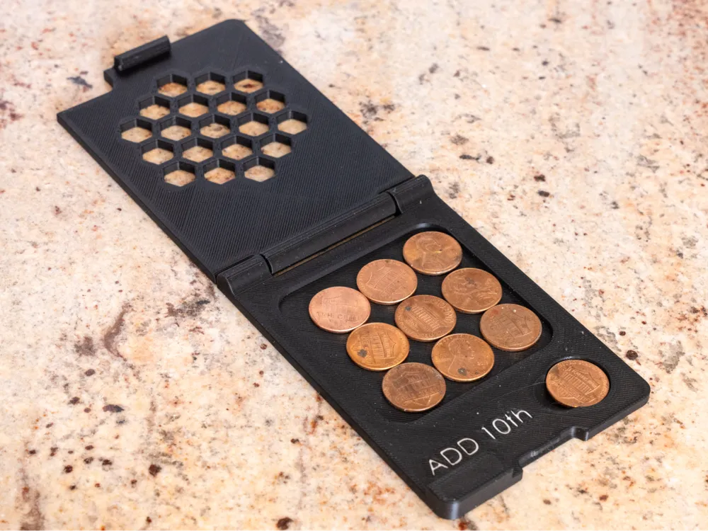 10 Penny Puzzle by Robert ONeill MakerWorld: Download Free 3D Models