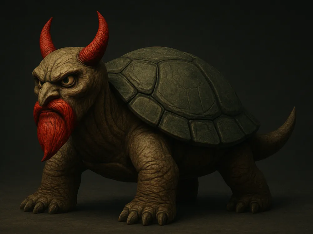Evil Turtle - Free 3D Print Model - MakerWorld
