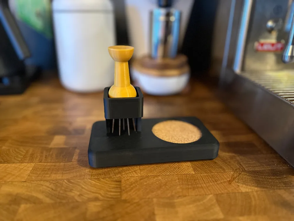 Espresso WDT and 58.5mm Tamper Holder by anson.lai - MakerWorld