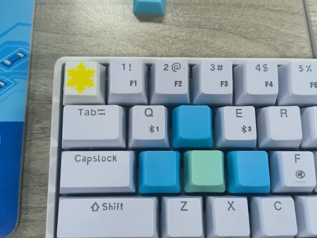 Mechanical Keyboard Keycaps Snowflake Keycaps by user_976751979 ...