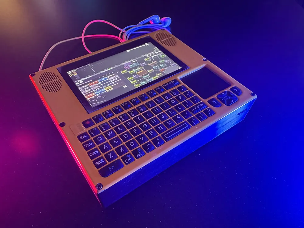 Cyberdeck – Raspberry Pi 4/5 by chrisicksix MakerWorld: Download Free 3D Models