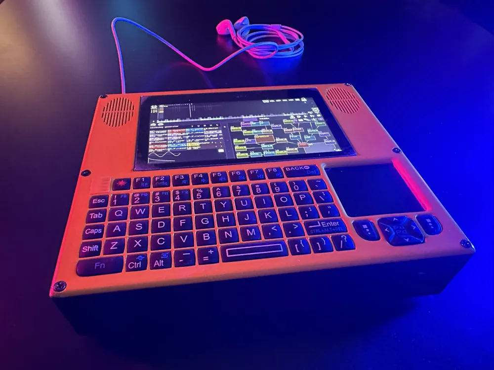 Cyberdeck – Raspberry Pi 4/5 by chrisicksix MakerWorld: Download Free ...