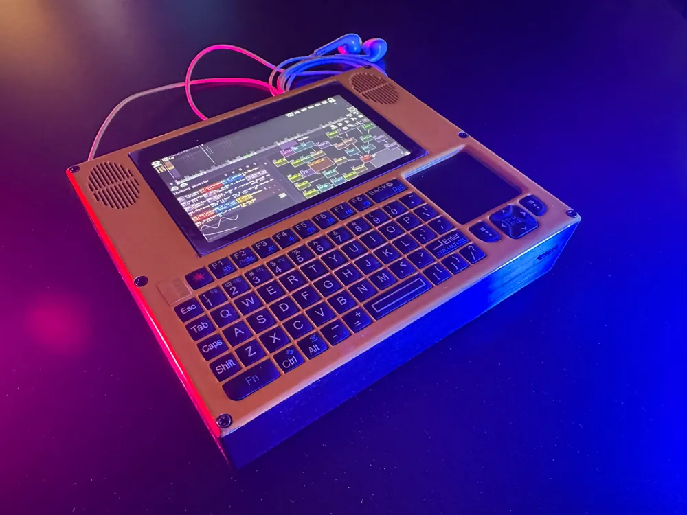 Cyberdeck – Raspberry Pi 4/5 by chrisicksix MakerWorld: Download Free ...