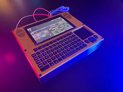 Cyberdeck – Raspberry Pi 4/5 by chrisicksix MakerWorld: Download Free ...