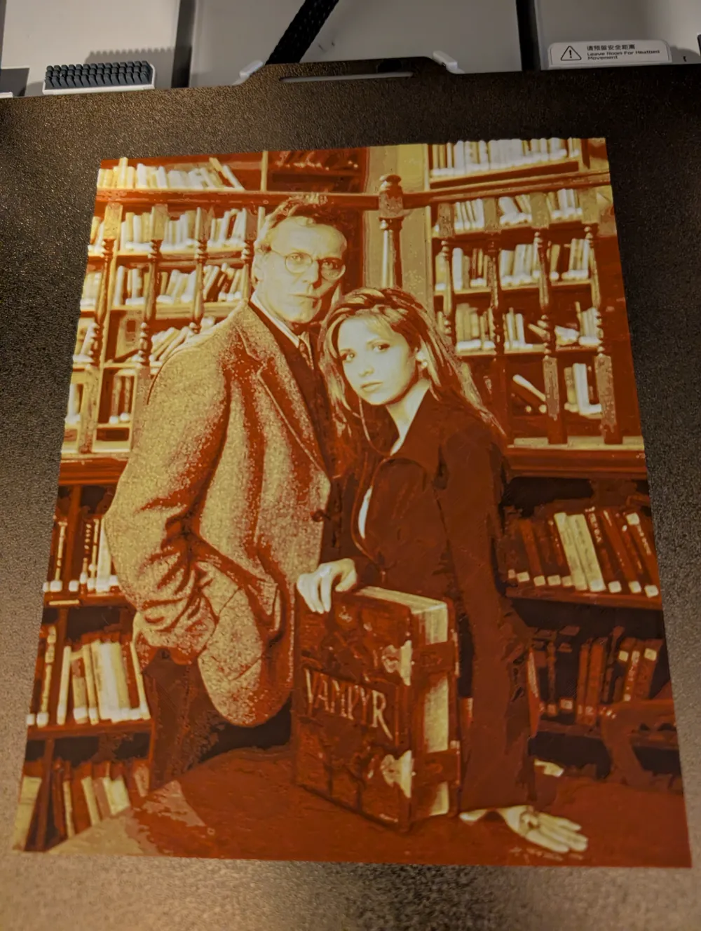 Buffy the Vampire Slayer and Giles Hueforge by AdolaminMakerWorld ...