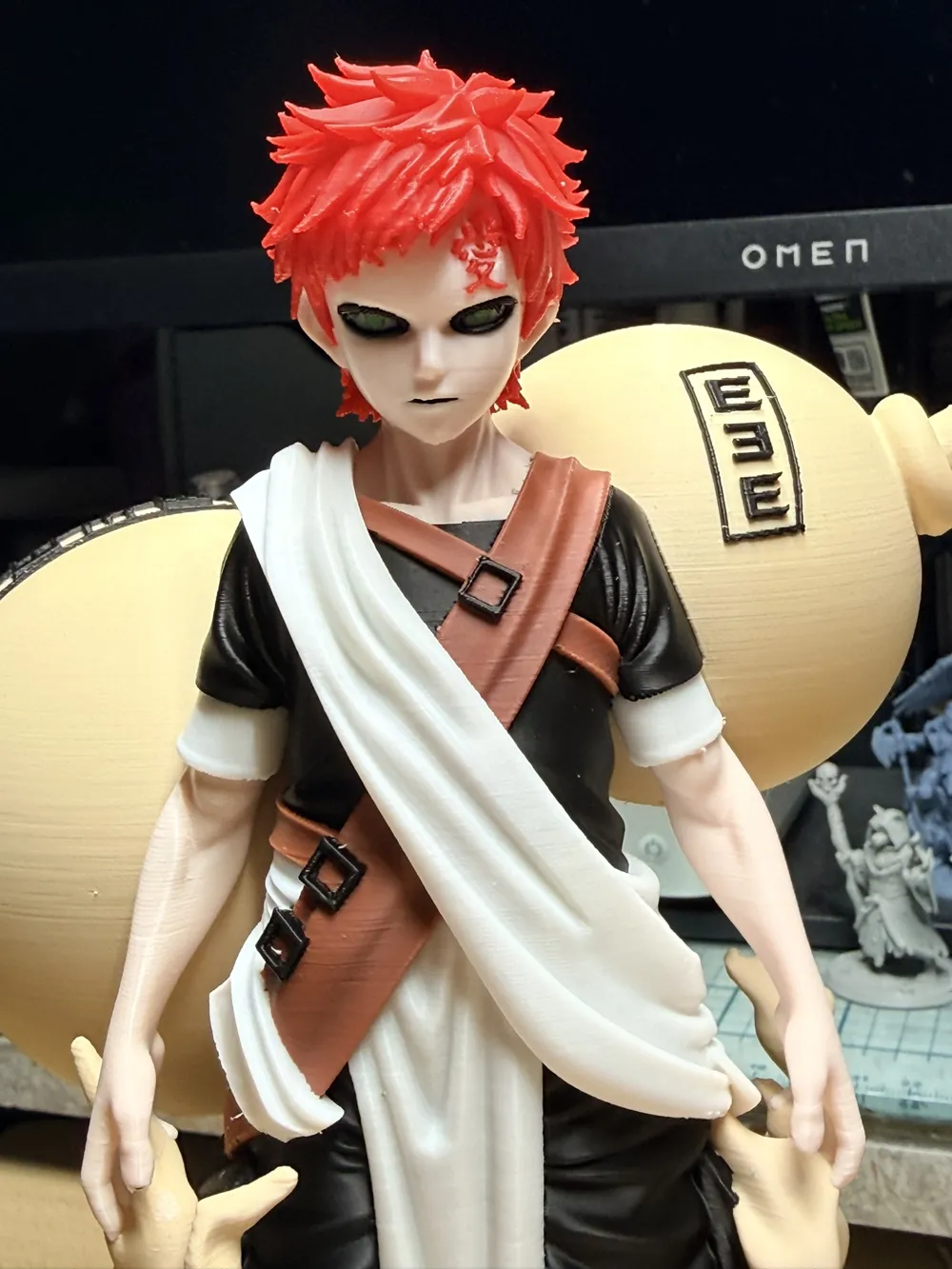 Gaara of the Desert - 22cm High-Detail Statue - Free 3D Print Model ...