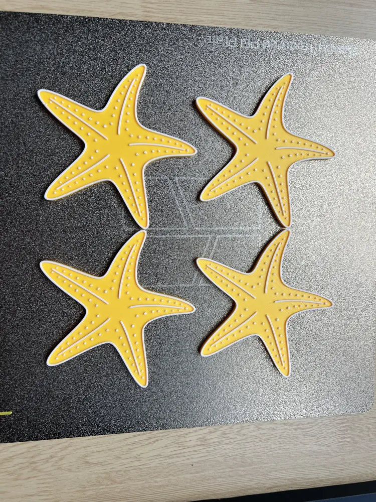 Starfish Tactile Story Prop and Play Tray by Creative Sparky MakerWorld: Download Free 3D Models