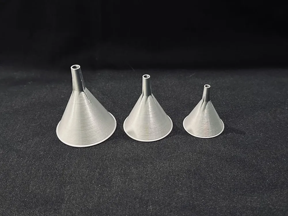 Mini Funnel Set - Great For Filling Travel Sizes - Free 3D Print Model ...