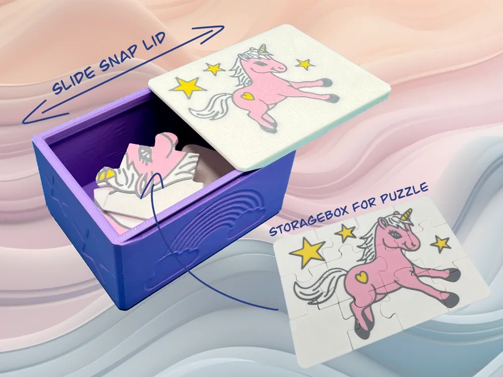 Box Unicorn by Lilex - MakerWorld