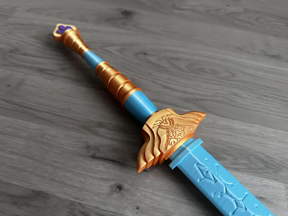 KPOP Demon Hunters Rumi sword - Free 3D Print Model - MakerWorld