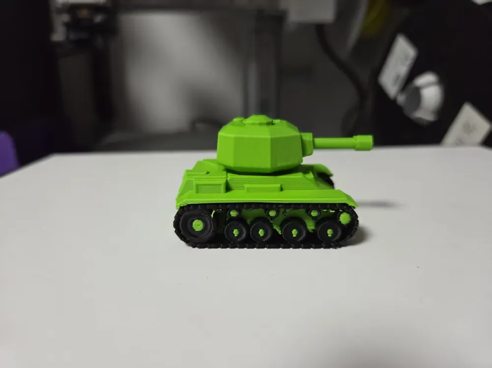Cartoon style main battle tank - Free 3D Print Model - MakerWorld
