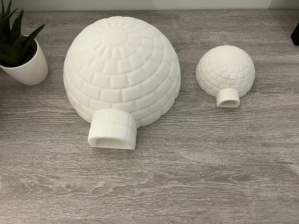 Iglu-Box – Kostenloses 3D-Druckmodell – MakerWorld