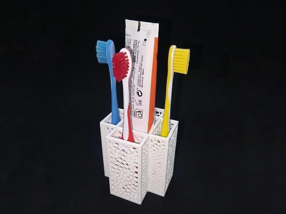 Children's toothbrush and toothpaste cup - Free 3D Print Model - MakerWorld