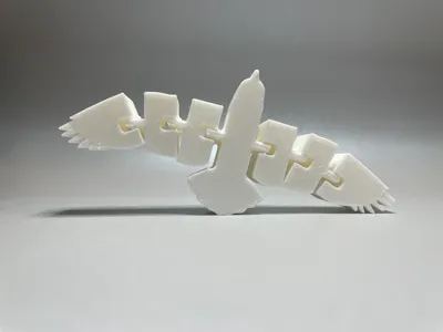 Flexi Eagle by We3dprintz MakerWorld: Download Free 3D Models