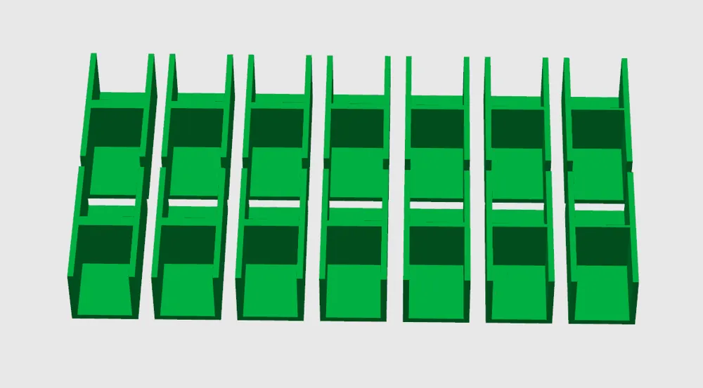 Drawer Face Spacers V2 by Tedo_K MakerWorld: Download Free 3D Models