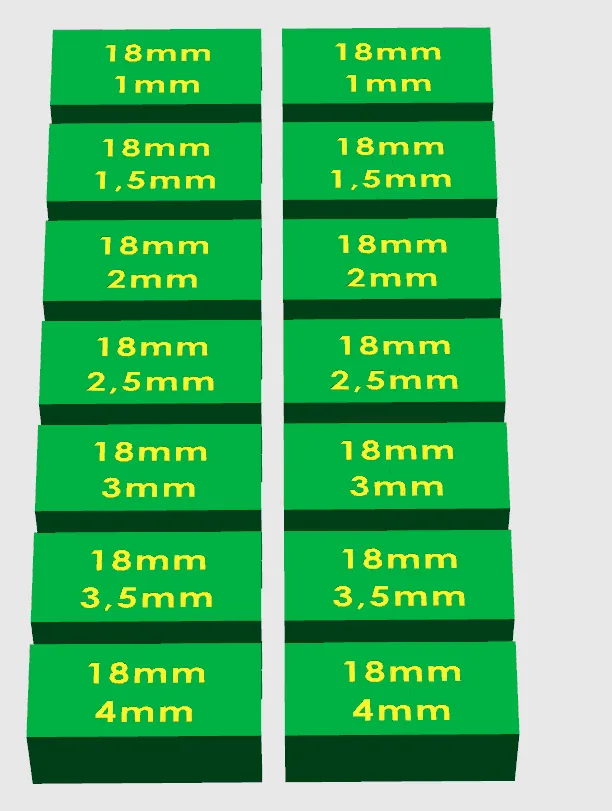 Drawer Face Spacers V2 by Tedo_K MakerWorld: Download Free 3D Models