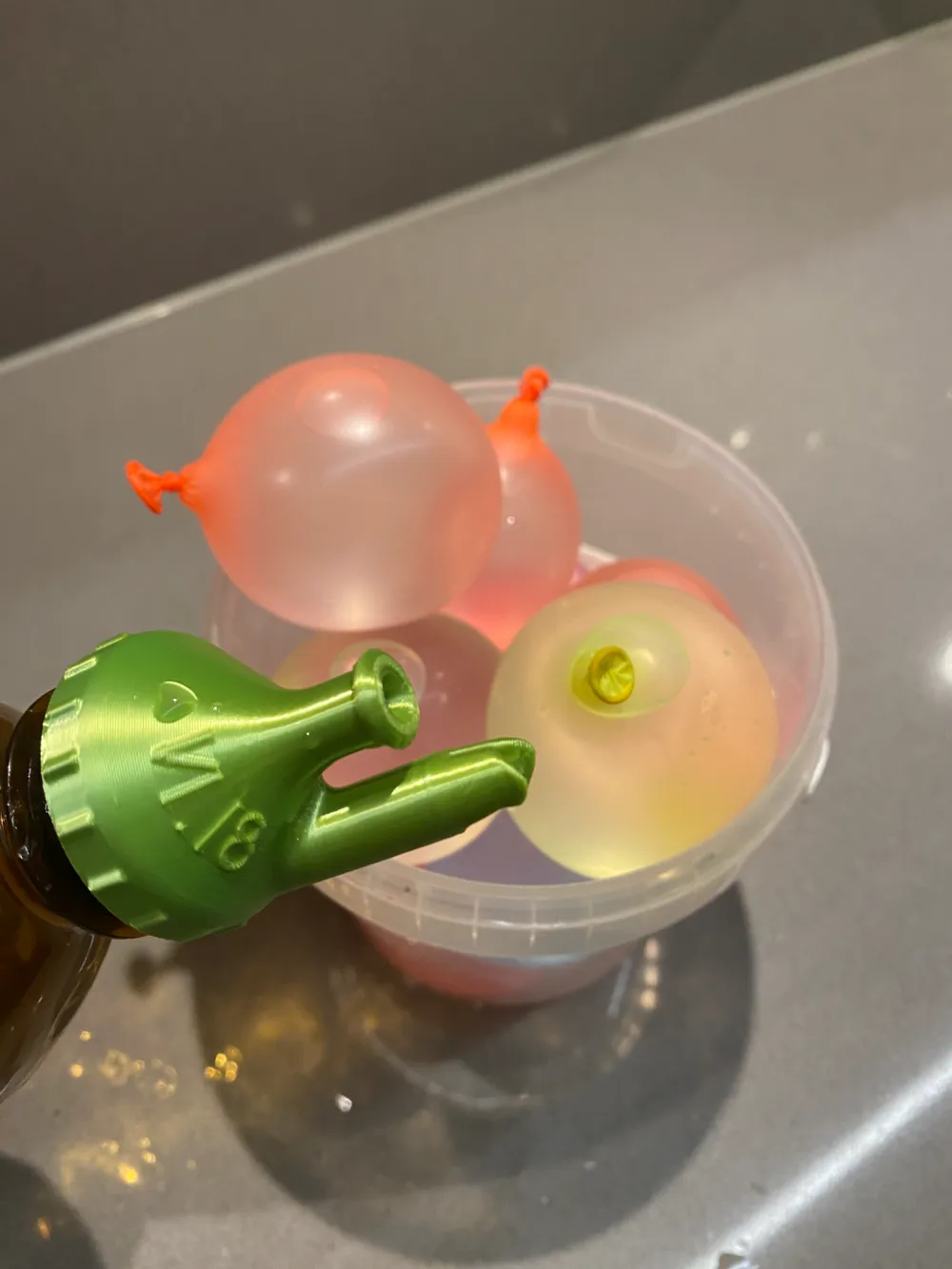 Water Balloon Filler with Tying Tool by GmD - MakerWorld