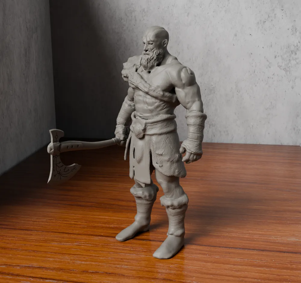 Kratos (God of War) by Budahazi_Design - MakerWorld