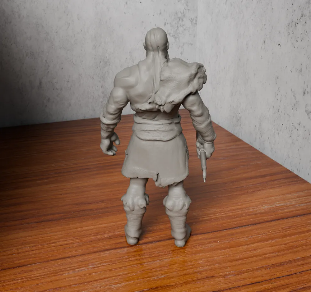 Kratos (God of War) by Budahazi_Design MakerWorld: Download Free 3D Models