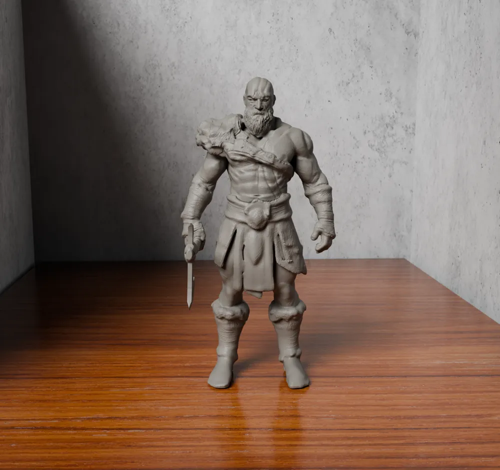 Kratos (God of War) by Budahazi_Design - MakerWorld