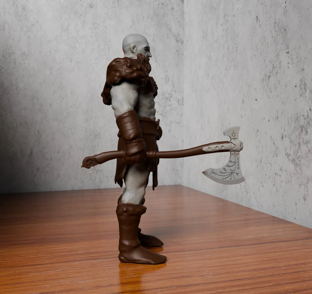 Kratos (God of War) by Budahazi_Design MakerWorld: Download Free 3D Models