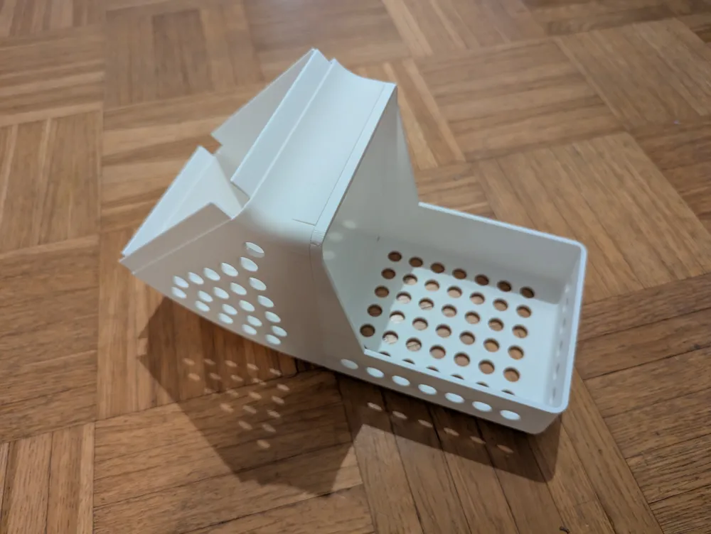 toilet paper dispenser deluxe + customizable track - Free 3D Print ...