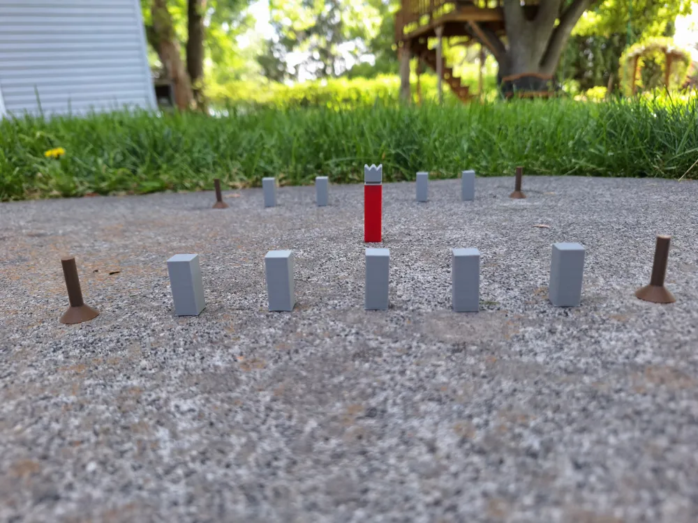 Mini Kubb Game by MrMars MakerWorld: Download Free 3D Models