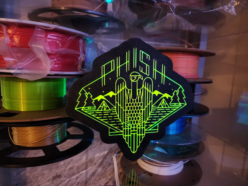 Phish lightbox - Free 3D Print Model - MakerWorld