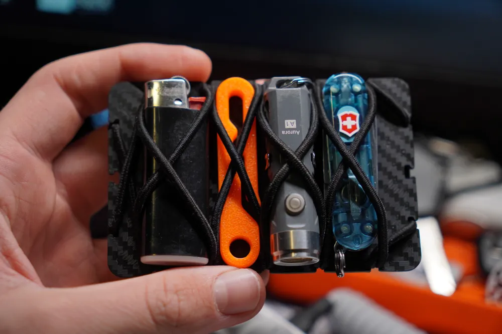 EDC Elastic Lightweight Modular Pocket Organizer by BorgoTechSpace ...