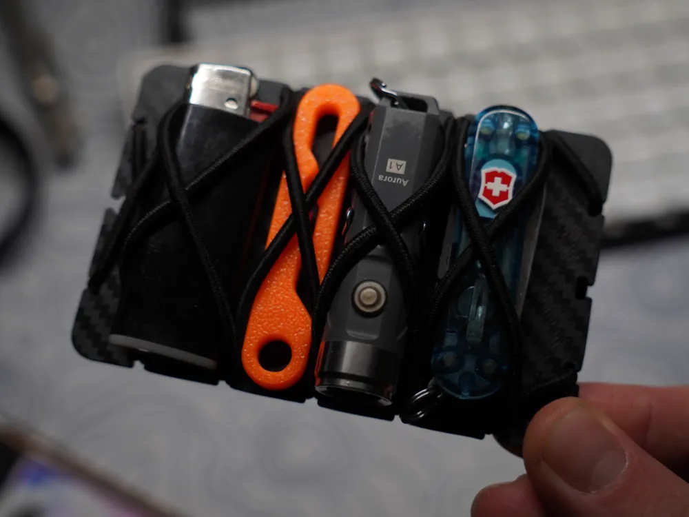 EDC Elastic Lightweight Modular Pocket Organizer by BorgoTechSpace ...
