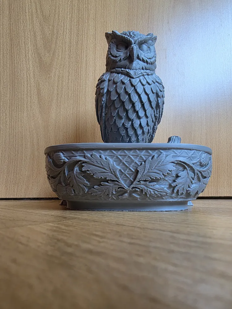 Owl Bowl, Owl Dish - Free 3D Print Model - MakerWorld