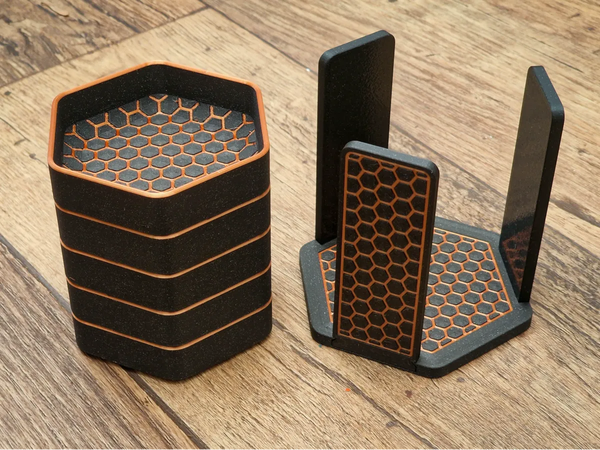 Hex Tray Holder by LordXilos MakerWorld: Download Free 3D Models