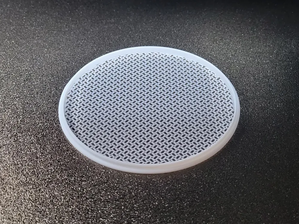 Fine-Mesh Auxiliary Fan Cover Filter for P1S / X1 - Free 3D Print Model ...