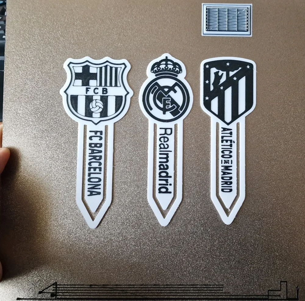 Real Madrid bookmark Marcador Real Madrid by darvil66 - MakerWorld