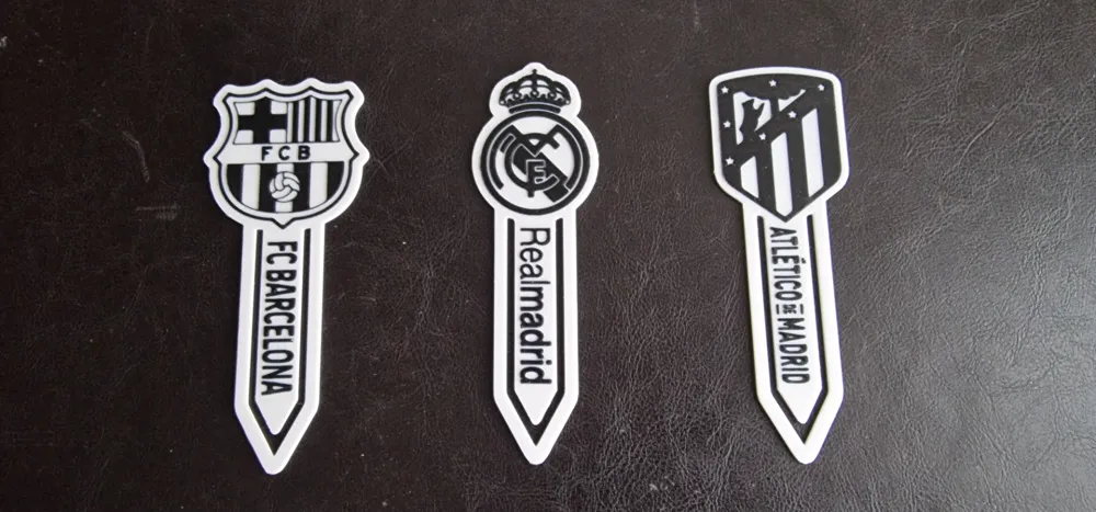 Real Madrid bookmark Marcador Real Madrid by darvil66 - MakerWorld