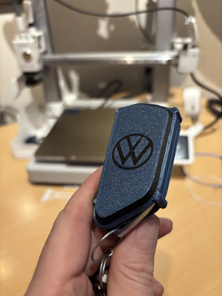Volkswagen Key Fob Case (2021) - Free 3D Print Model - MakerWorld