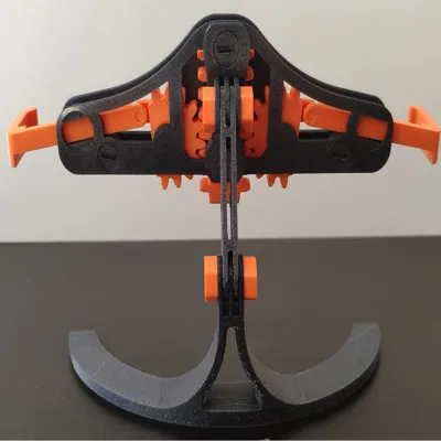 Mechanical Phone Stand by sagatxxx - MakerWorld