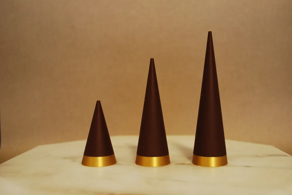 Modern Ring Holders – Jewelry Display - Ring Cones - Free 3D Print ...