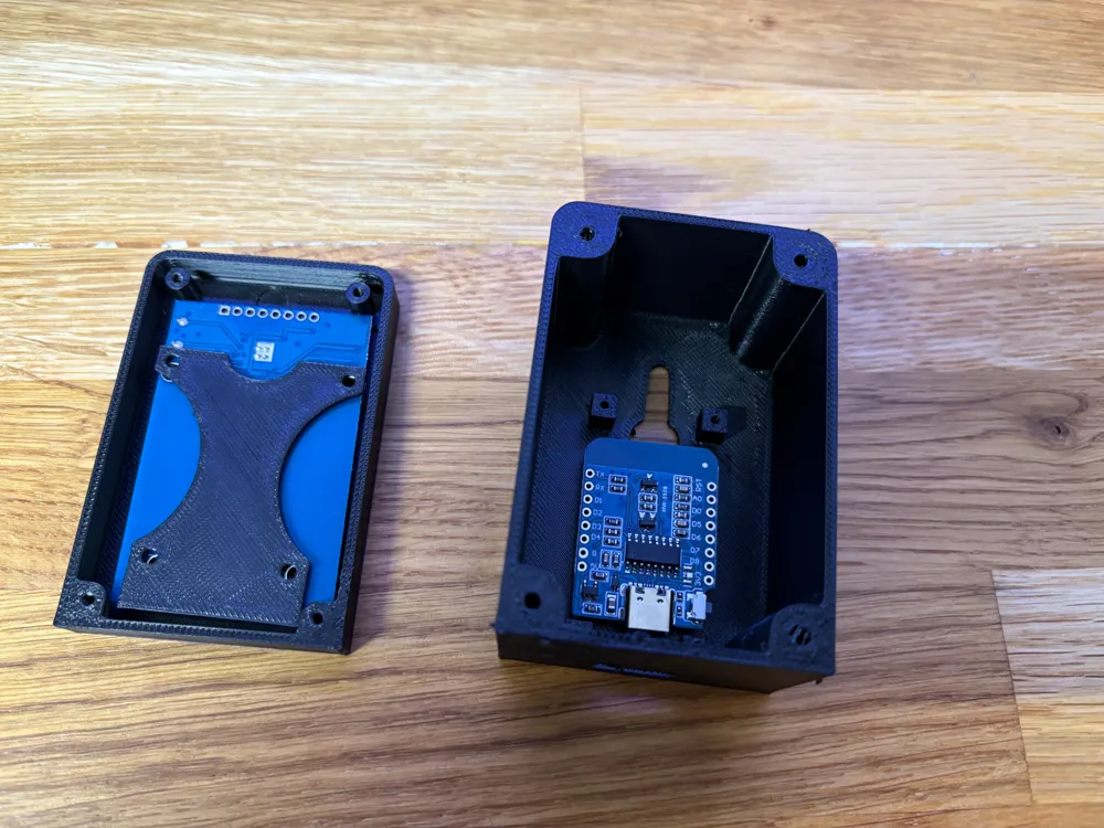 D1 Mini ESP8266 + RFID-RC522 Enclosure with Mount Remixed by Tobi ...